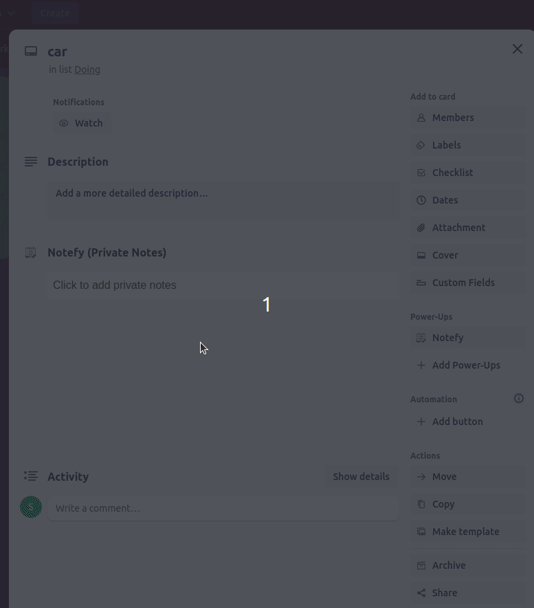 Notefy Private Note For Trello Card Power Up Trello